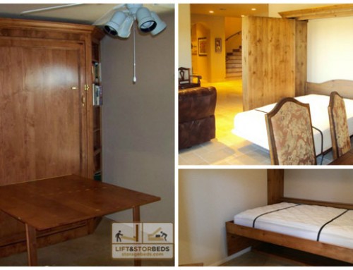 Smart Space Saving Library Wall Beds | Lift & Stor Beds